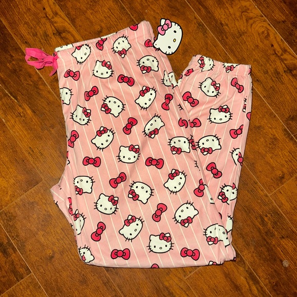 Hello Kitty | Intimates & Sleepwear | Hello Kitty Pink Pajama Pants ...